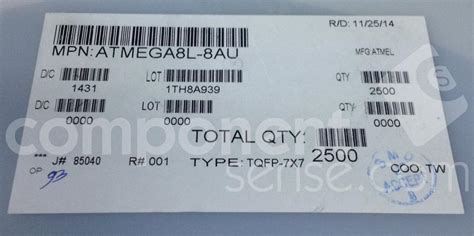 Atmega8l 8au Microchip Datasheet Pdf And Technical Specs