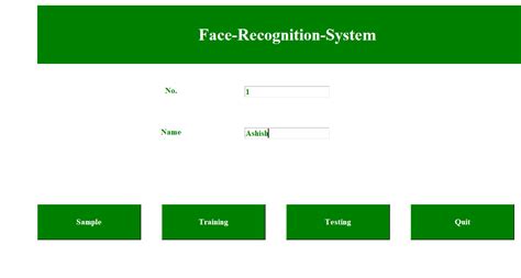 Ml Face Recognition Project