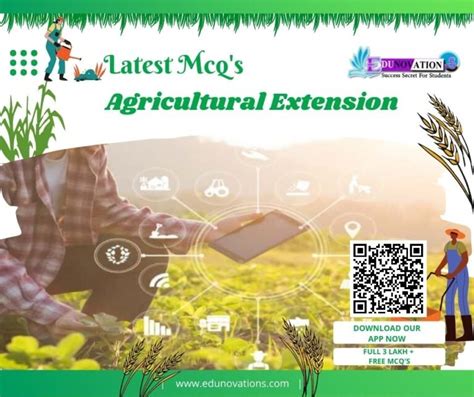 Agricultural Extension Agriculture Gk Mcq Mcqs Multiple Choice Questions