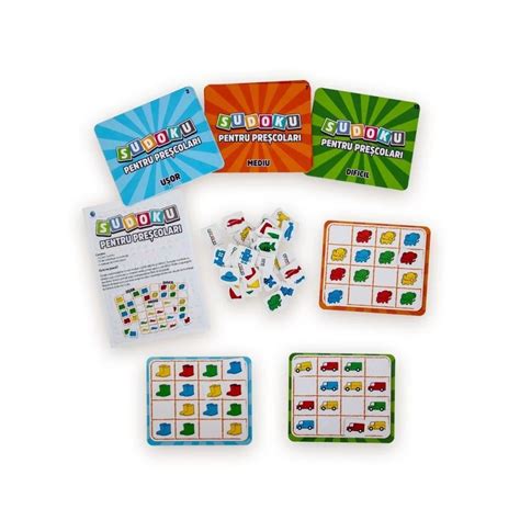 Образователна игра Smile Games Судоку за деца в предучилищна възраст Emag Bg