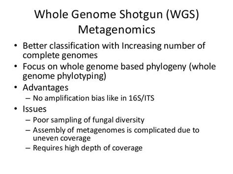 Tools For Metagenomics With 16sits And Whole Genome Shotgun Sequences
