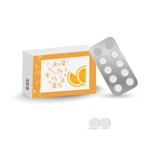 Premium Vector Medicine Pills Vitamin C