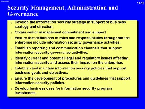 Information Security Lecture Slides Ppt Information And Network