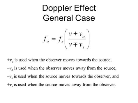 Physics Is Our Friend The Doppler Effect