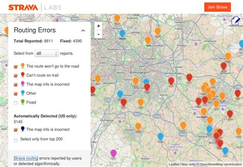 Strava Routing Errors Useful Or Just Another Mapdust Mappa Mercia