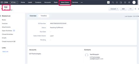 BigCommerce To Zoho CRM Extension
