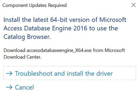 Microsoft Access Database Engine Error When Launching Autocad Electrical