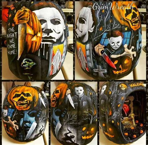 Michael Myers Pumpkin Stencils