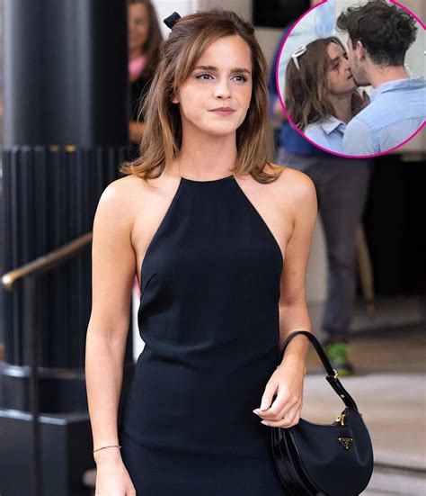 Emma Watson Kisses Oxford Classmate Kieran Brown In New Photo