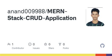 Github Anand009988mern Stack Crud Application