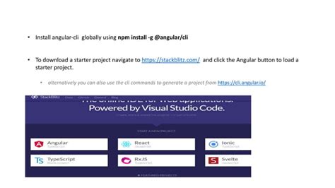 Introduction To Angular Concepts And Environment Setup PPT