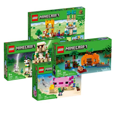 Lego Minecraft The Deep Dark Battle Biome Building Toy 21246 Artofit