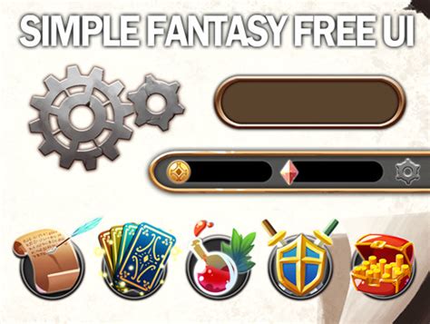 Fantasy Free Gui 2d 图标 Unity Asset Store Fantasy Free Gui 2d 图标 Unity Asset Store
