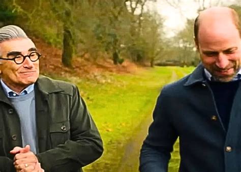 Prince William Shares Drinks With Eugene Levy In Rare Cameo