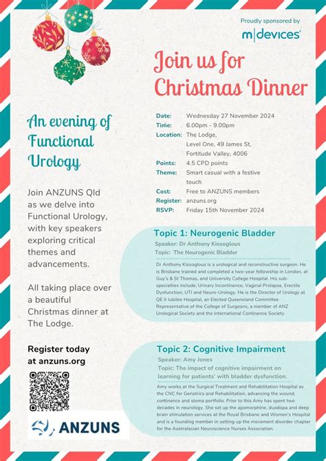 Later This Month Mdevices Will Have The Pleasure Of Sponsoring A Christmas Dinner Coupled