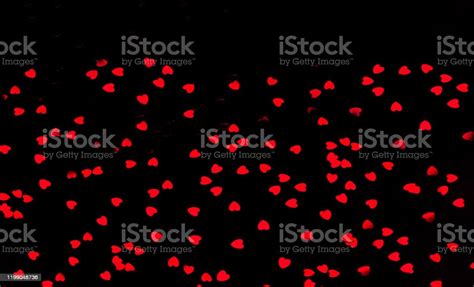 장식 빨간 마음에서 축제 검은 배경입니다 포장 및 프로젝트에 대한 휴일 배경 복사 공간 3월에 대한 스톡 사진 및 기타 이미지 3월 8 개념 Istock