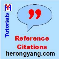 Reference Citations HerongYang Com