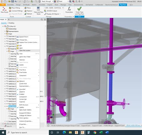 Solved Can T Delete Route Segment From Pipe And Run Autodesk Community