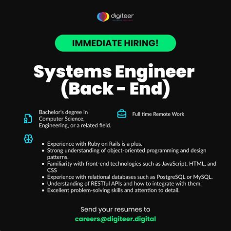 Hiring Jobopening Careeropportunity Softwarejobs Techjobs Joinourteam Digiteer Jobsearch