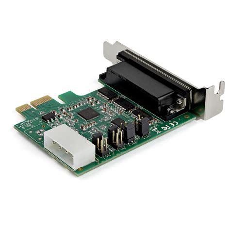 4Port PCIe RS232 Serial DB9 Adapter Card Serial Cards Adapters