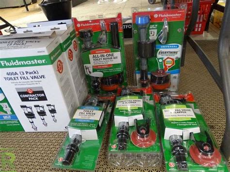 Fluidmaster Valves And Flappers Kits Roller Auctions