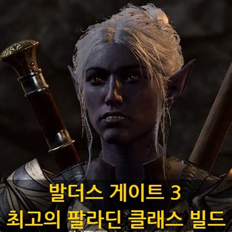 발더스 게이트 3 최고의 팔라딘 클래스 빌드 네이버 블로그
