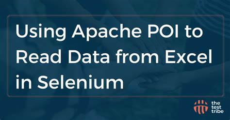How To Read Data From Excel In Selenium