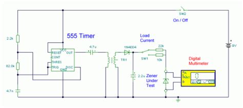 How To Build Zener Diode Tester Circuit Diagram