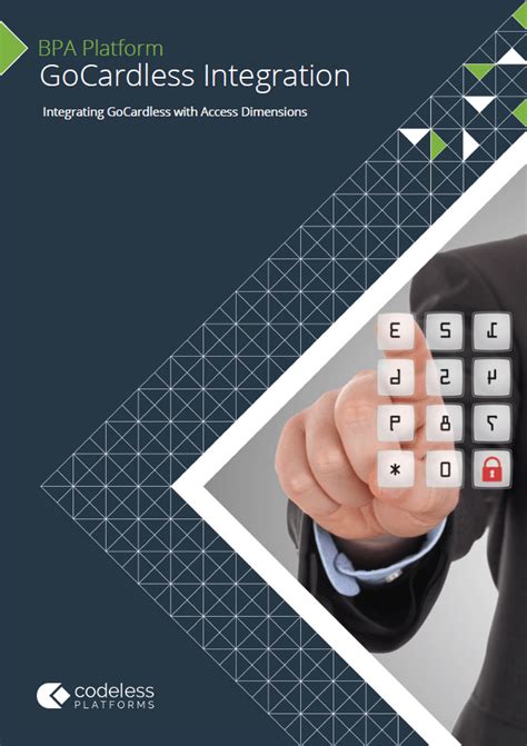 GoCardless Access Dimensions Integration Point Click Integration