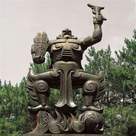 石膏设计定制颛顼共工雕像嫘祖帝俈祝融尧丹朱羲和许由雕塑摆件 虎窝淘