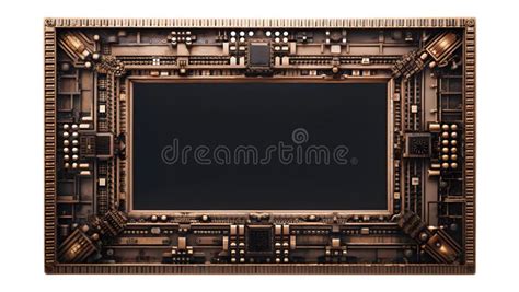 Ai Driven Algorithmic Border Frame Concept As A Minimalistic Border Frame With Algorithmic