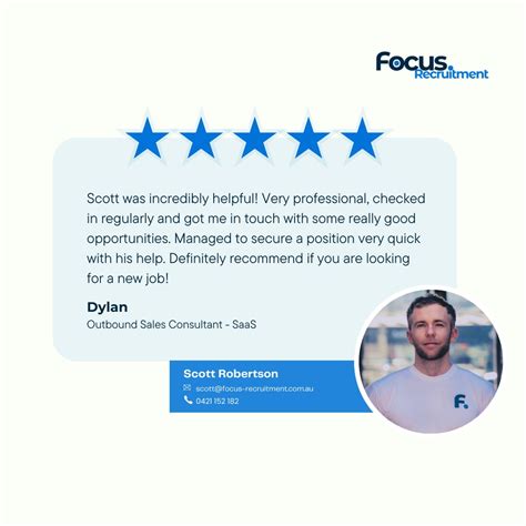 Dylan Transitions From Hospitality To Tech Sales With Focus Recruitment
