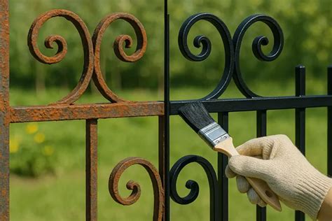 How To Paint Wrought Iron Fence The Ultimate Guide
