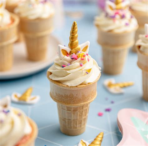 Funfetti Cupcakes In A Cone At Nicholas Michael Blog
