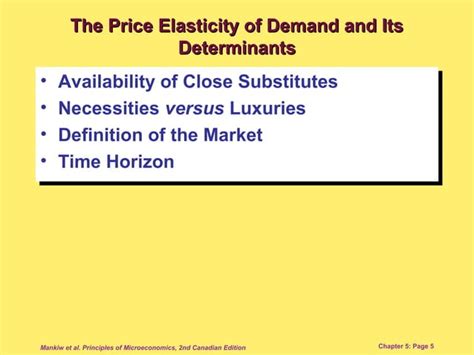 Macroeconomics Elasticity And Its Applications Ppt Business Business And Finance