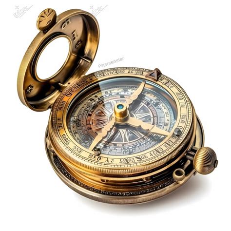 Premium Ai Image Compass Vintage