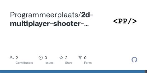 GitHub Programmeerplaats 2d Multiplayer Shooter Pygame