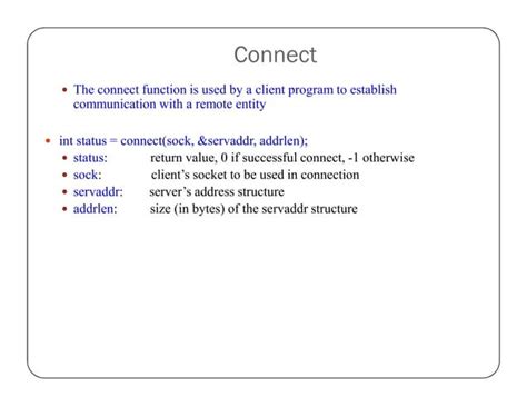 Socketprogramming Tcp And Udp Overviewpdf