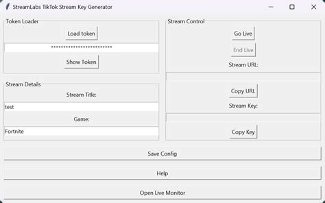 Github Luvnftstreamlabstiktok Tiktok Live Stream Key Generator For