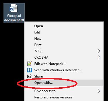 Can T Save A Letter Typed In Wordpad And Print It Solved Windows Forums