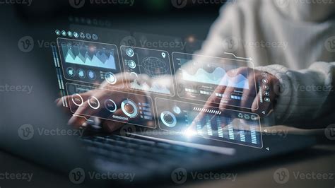 Futuristic User Interface Concept Graphical User Interface Gui On The Futuristic Virtual