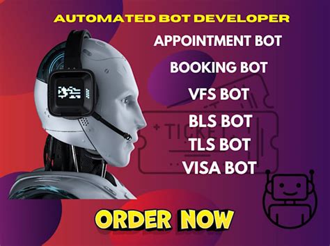 Build Vfs Appointment Bot Vfs Booking Bot Build Bls Tls Appointment Bot By Brianmateo Fiverr