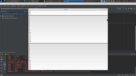 Python 3x Adjustable Textinput In Kivy Scrollview Stack Overflow