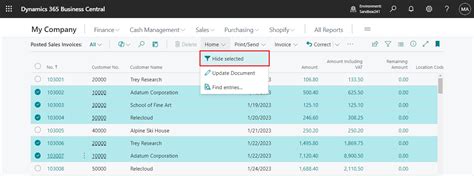 Exclusion Filtering In Dynamics 365 Business Central List Pa