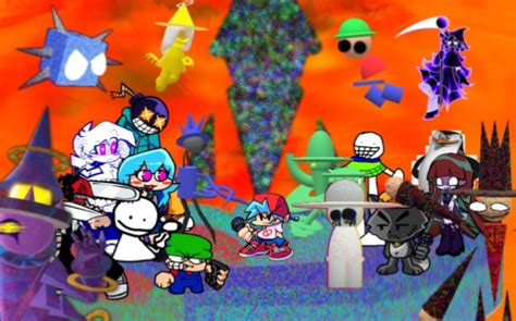 【fnf Dnb】triple Gaze Condescending Conbi、hortas And Inmbis Sing Triple Appear