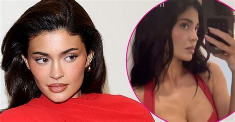 Kylie Jenner Nearly Spills Out Of Her Tight Red Dress In Hot New Photos