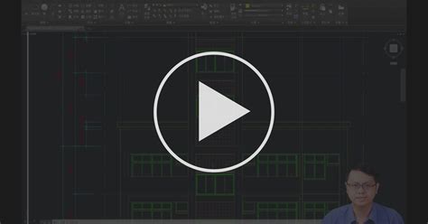 1103 Autocad 繪製屋頂、逃生門雨遮 立面圖附屬建物繪製與標示註解 Coursera