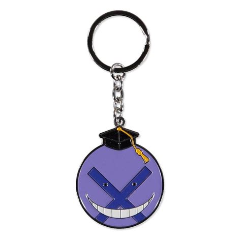 Assassination Classroom Metal Keychain Koro Sensei Difuzed