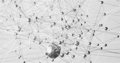 점들의 네트워크의 흑백 사진 사진 Unsplash의 네트워크 이미지