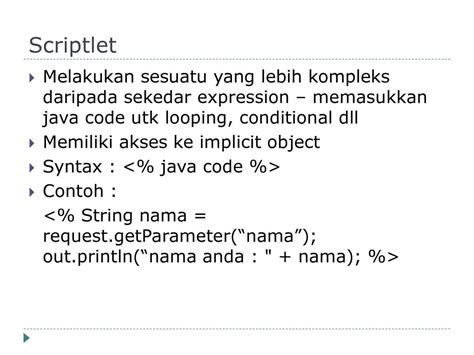 Pibj Pemrograman Internet Berbasis Java Ppt Download